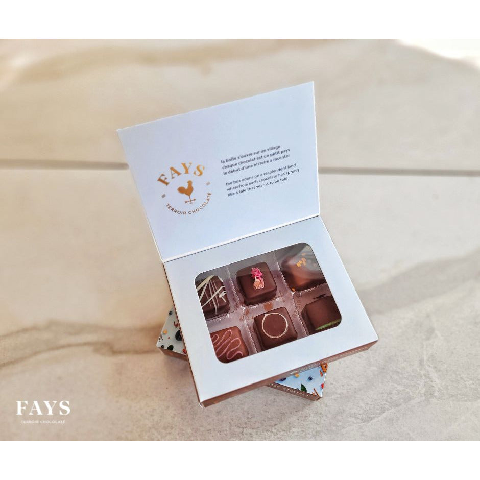 Boîte de 6 - Sélection de la chocolatière